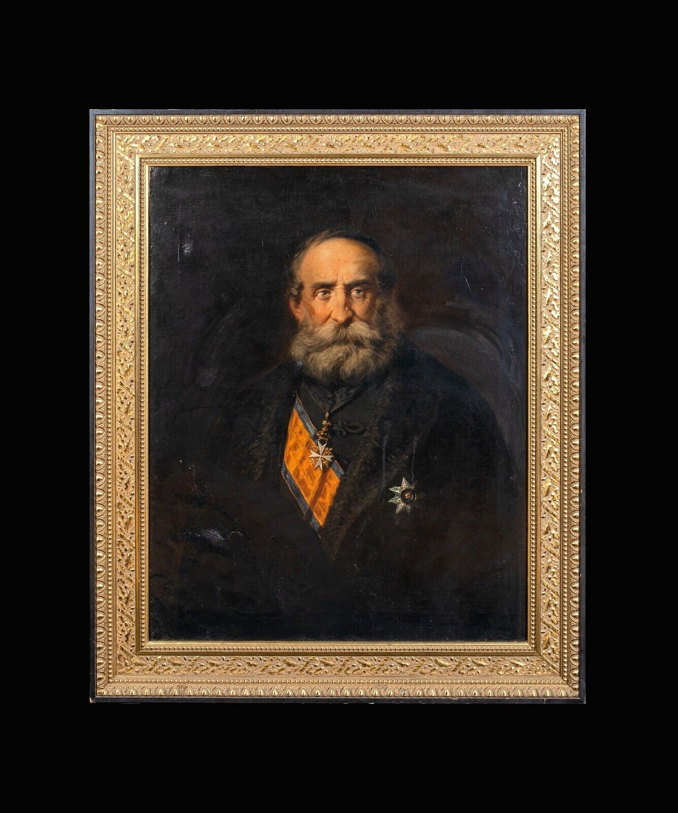 Giuseppe Garibaldi | PORTRAIT OF GIUSEPPE GARIBALDI OIL PAINTING (19th ...