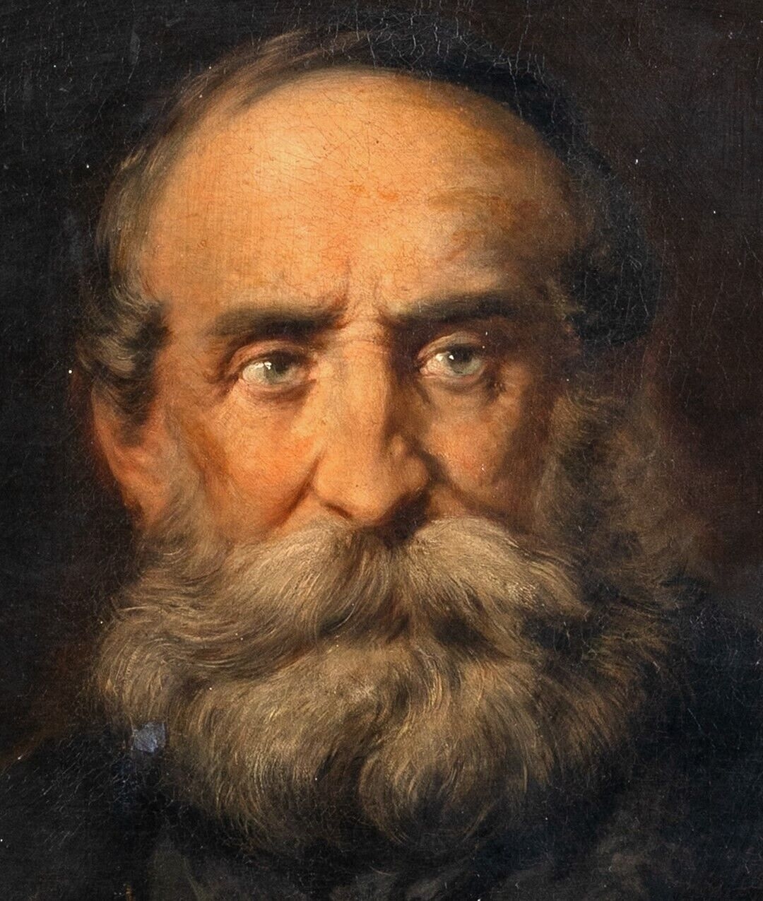 Giuseppe Garibaldi | PORTRAIT OF GIUSEPPE GARIBALDI OIL PAINTING (19th ...