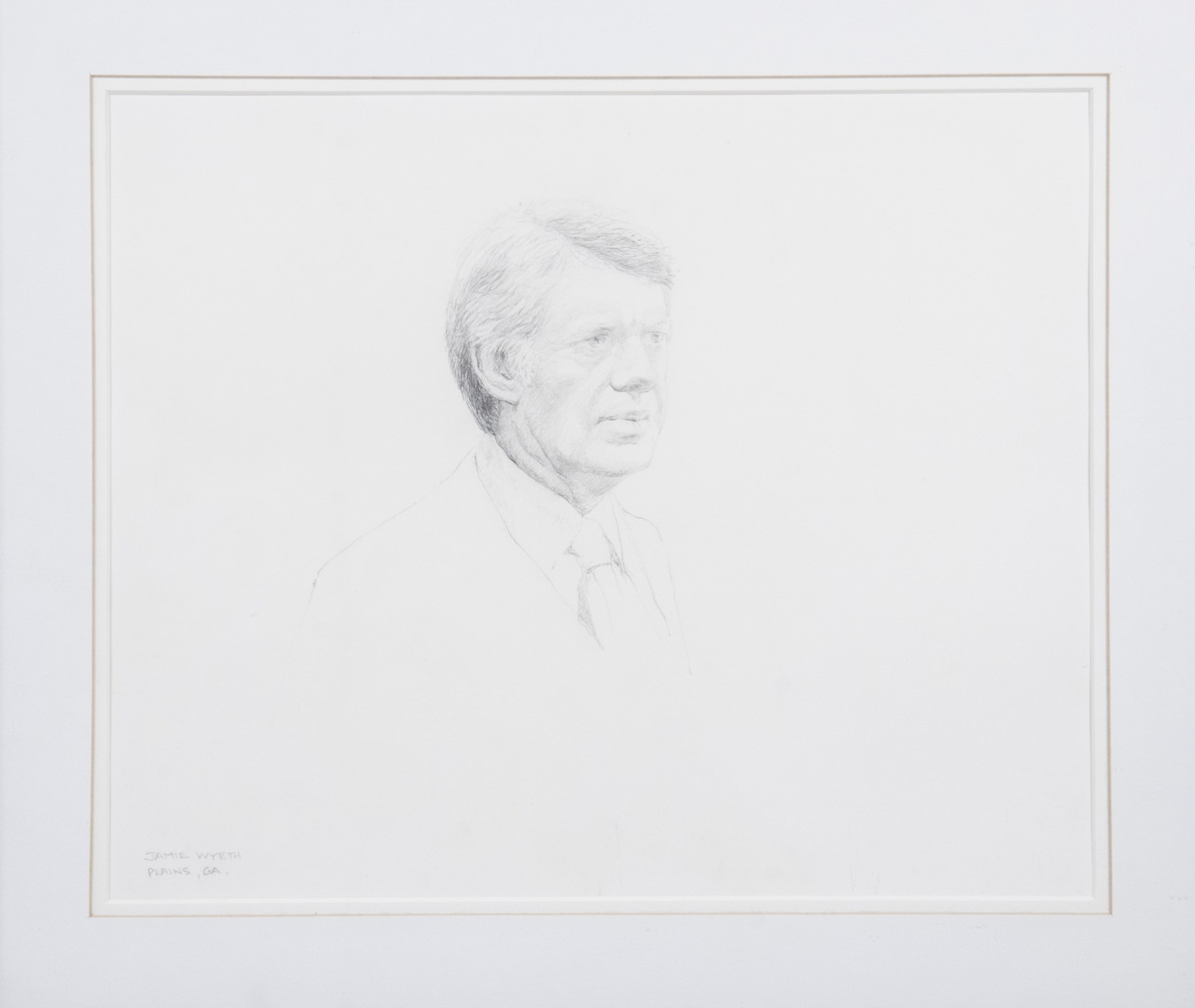 Jamie Wyeth | ORCA BATES (1990) | MutualArt