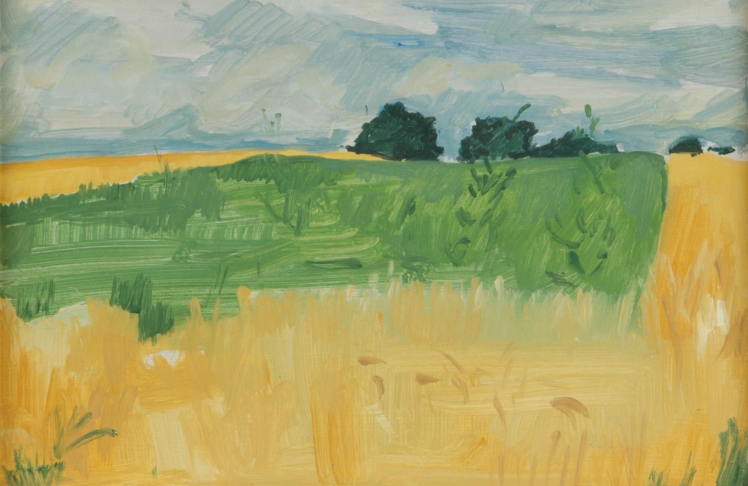 Alexander Randall Mark Mcdonnell Dunluce | 'TREES ON THE BROW OF A HILL ...