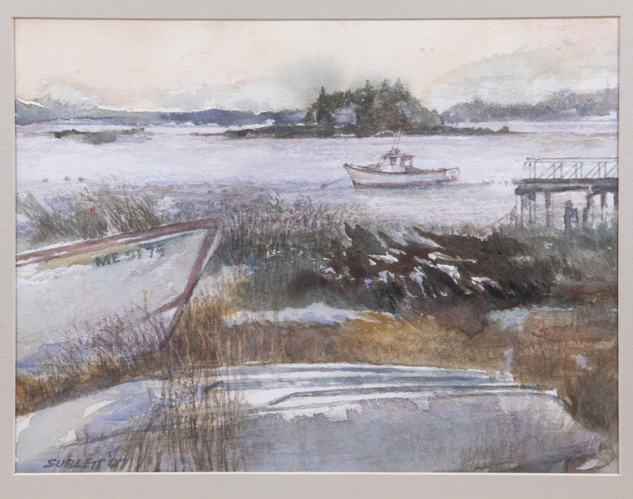 Carl Sublett | Clyde Islands Beyond Port Clyde, Maine | MutualArt