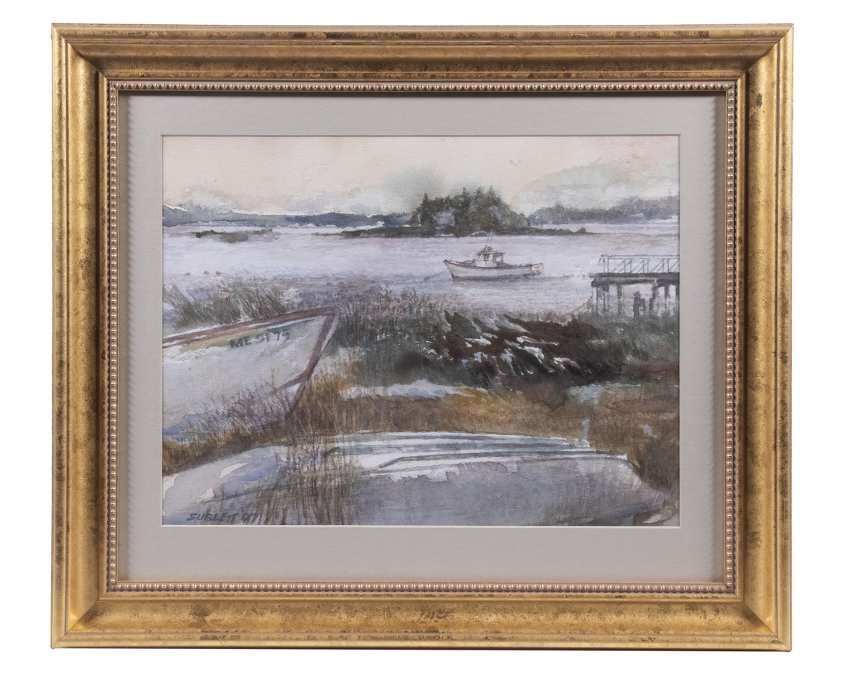 Carl Sublett | Clyde Islands Beyond Port Clyde, Maine | MutualArt