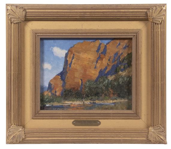 Charles Fritz | Fishing the North Fork | MutualArt