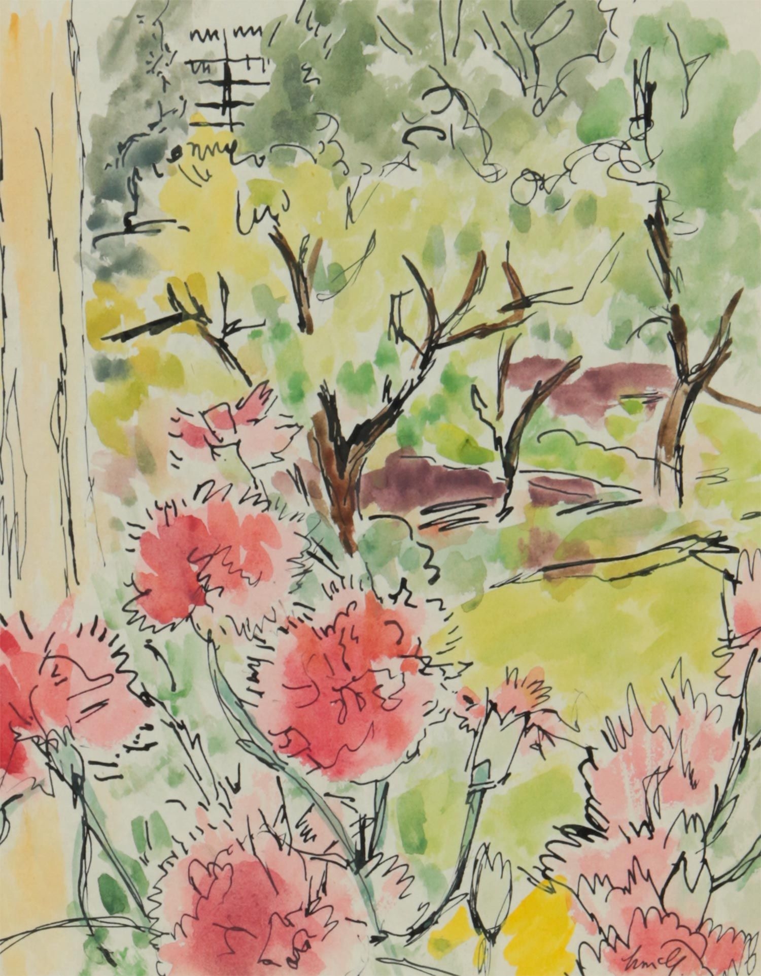Norah McGuinness | 'FLOWERS BY A WINDOW' | MutualArt
