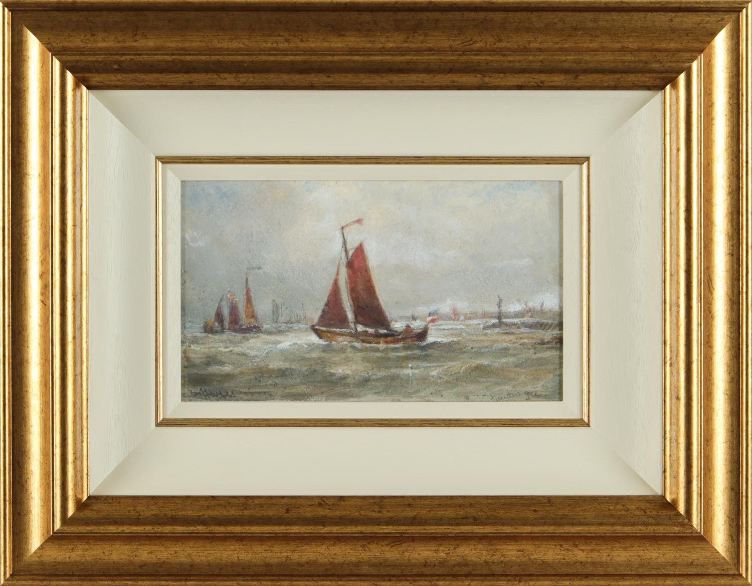 Edwin Hayes | 'WIND IN THE CHANNEL' | MutualArt