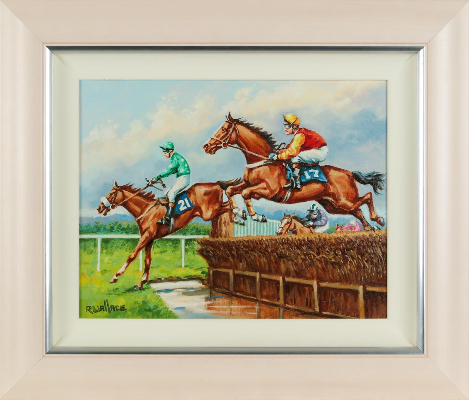 Roy Wallace | 'THE WATER JUMP' | MutualArt