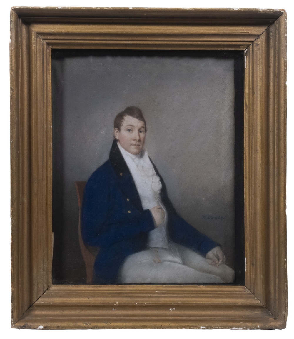 William Dunlap | Small Portrait of a Distinguished Gentleman, ca 1815 ...