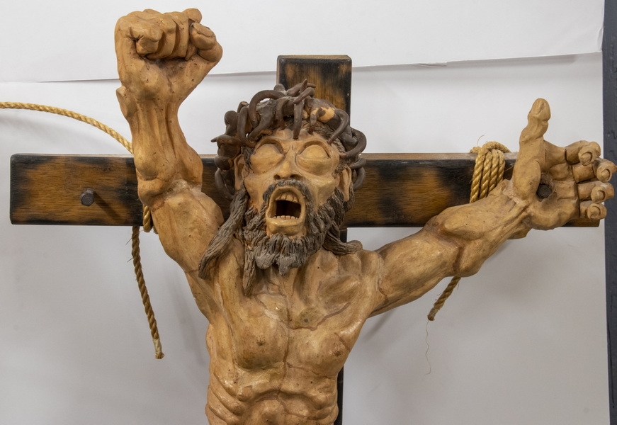 Edilberto Merida Rodriguez | Crucifixion | MutualArt