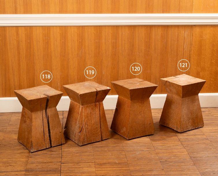 Christian Liaigre | Nagato stool | MutualArt