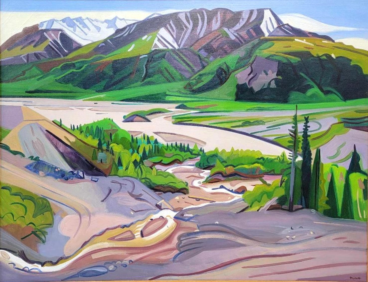 David Mollett | Suzy-Q - Delta River (Circa 1988) | MutualArt