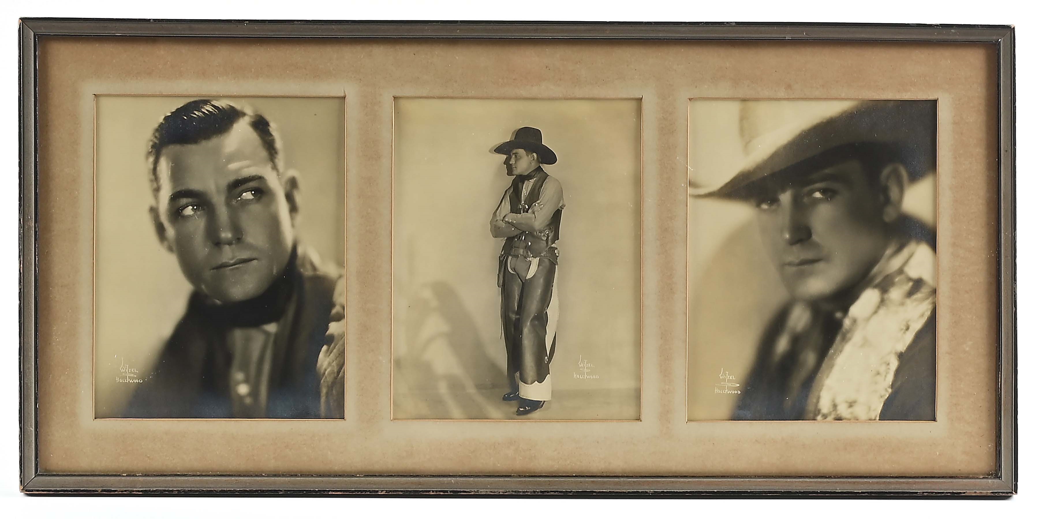 Albert Witzel | Three Buck Jones Photograph | MutualArt