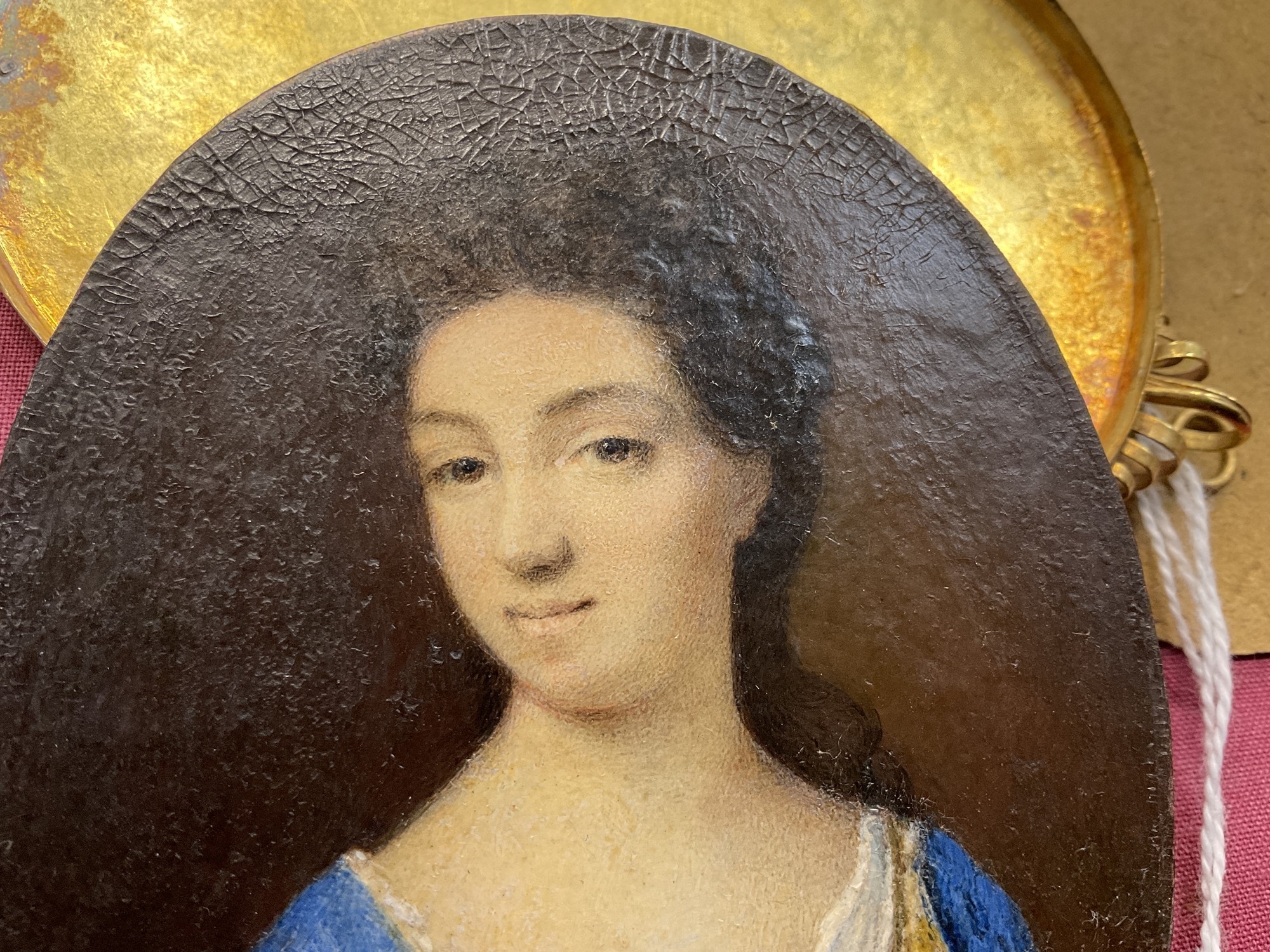 Peter Cross | Miniature portrait of a Lady | MutualArt