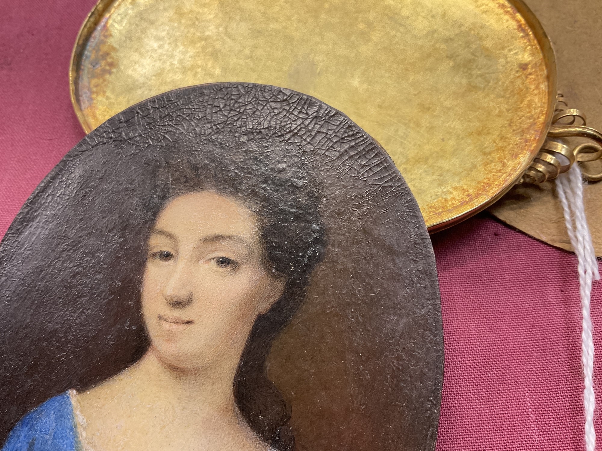 Peter Cross | Miniature portrait of a Lady | MutualArt