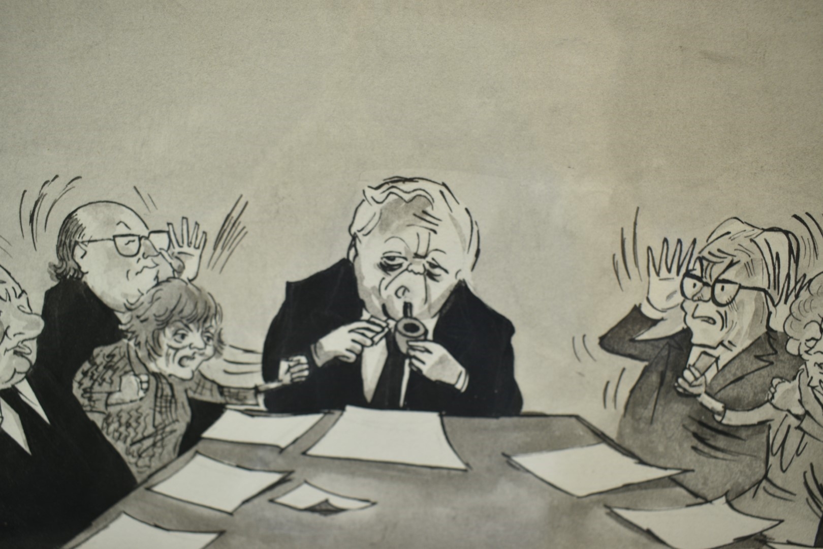 Nicholas Garland | Political cartoon, Coalition Government (1970s ...