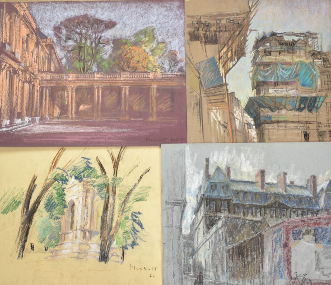 Joseph Francis Plaskett | Parisian Cityscapes | MutualArt