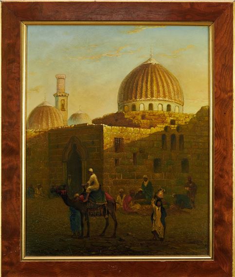 Paul H. Ellis | The Exterior of the Mausoleum of Sidi Muhammad, Cairo ...