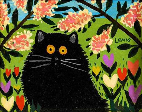 Maud Lewis | The cat | MutualArt