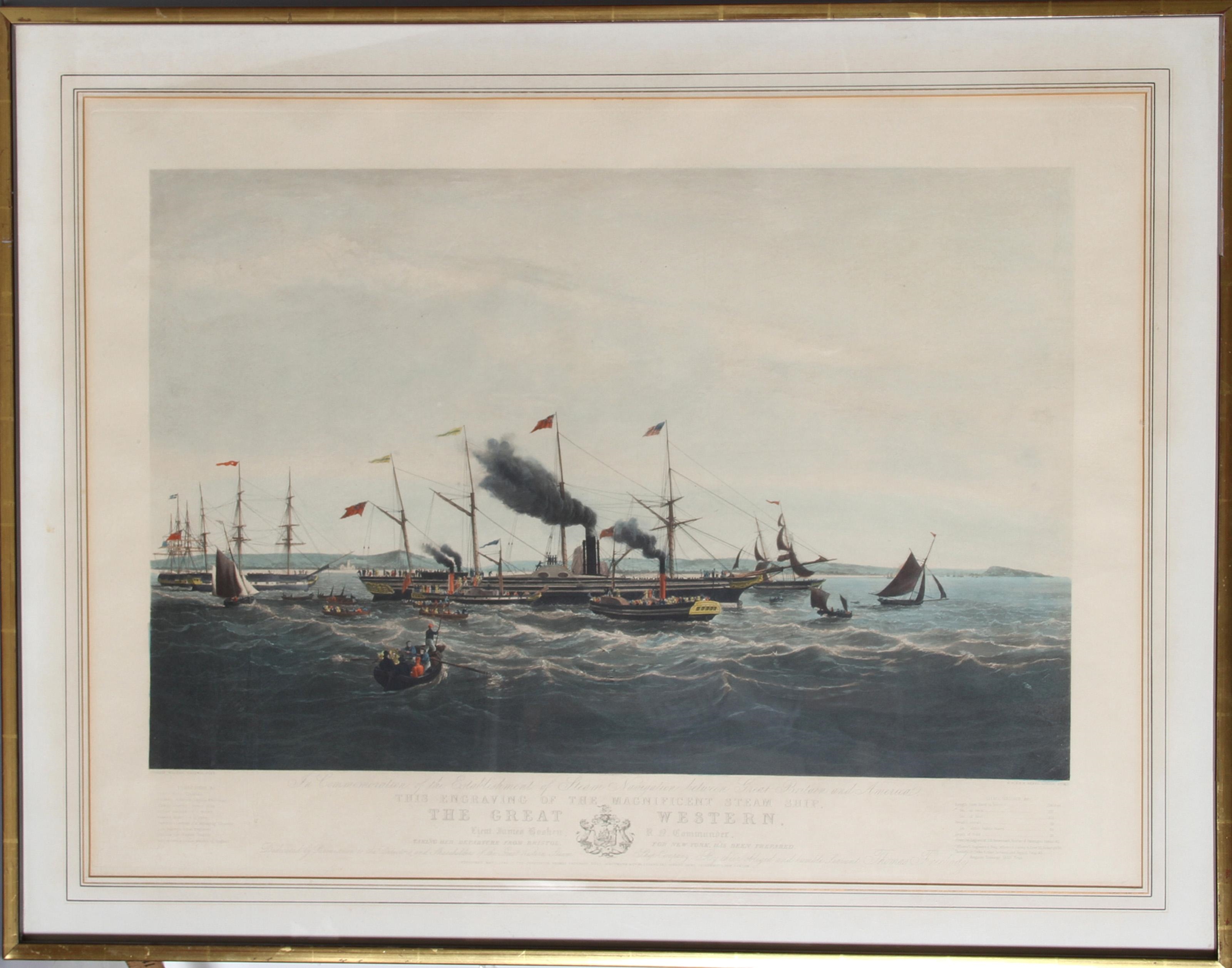 Joseph Walter | THE GREAT WESTERN (1840) | MutualArt