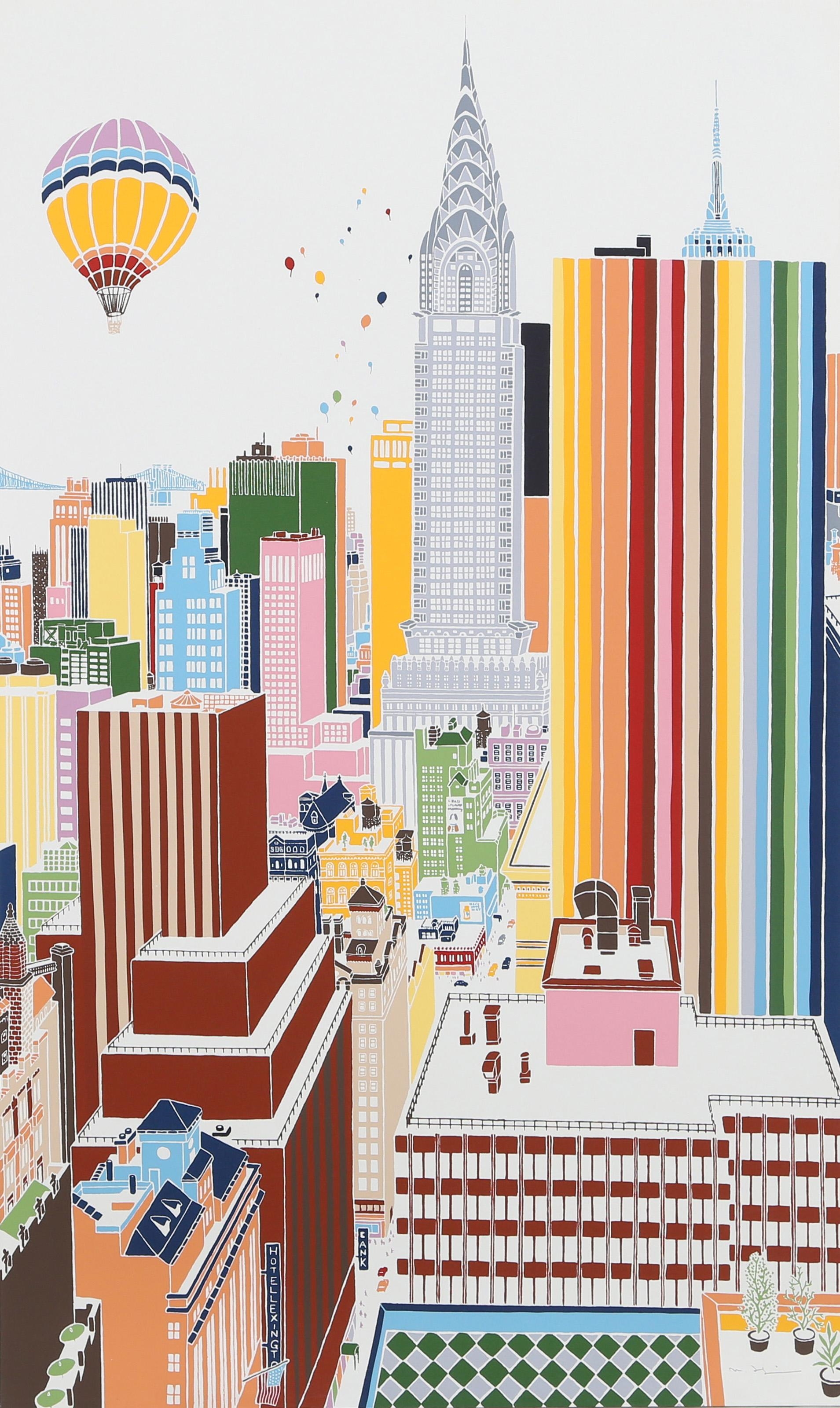 Mori Shizume | NEW YORK SKYLINE (1979) | MutualArt