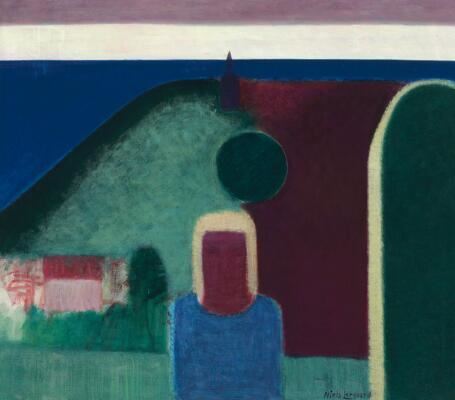 Niels Christian Lergaard-Nielsen | Figure at the sea, Bornholm | MutualArt