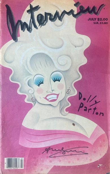 Andy Warhol | Dolly PARTON Interview Magazine | MutualArt