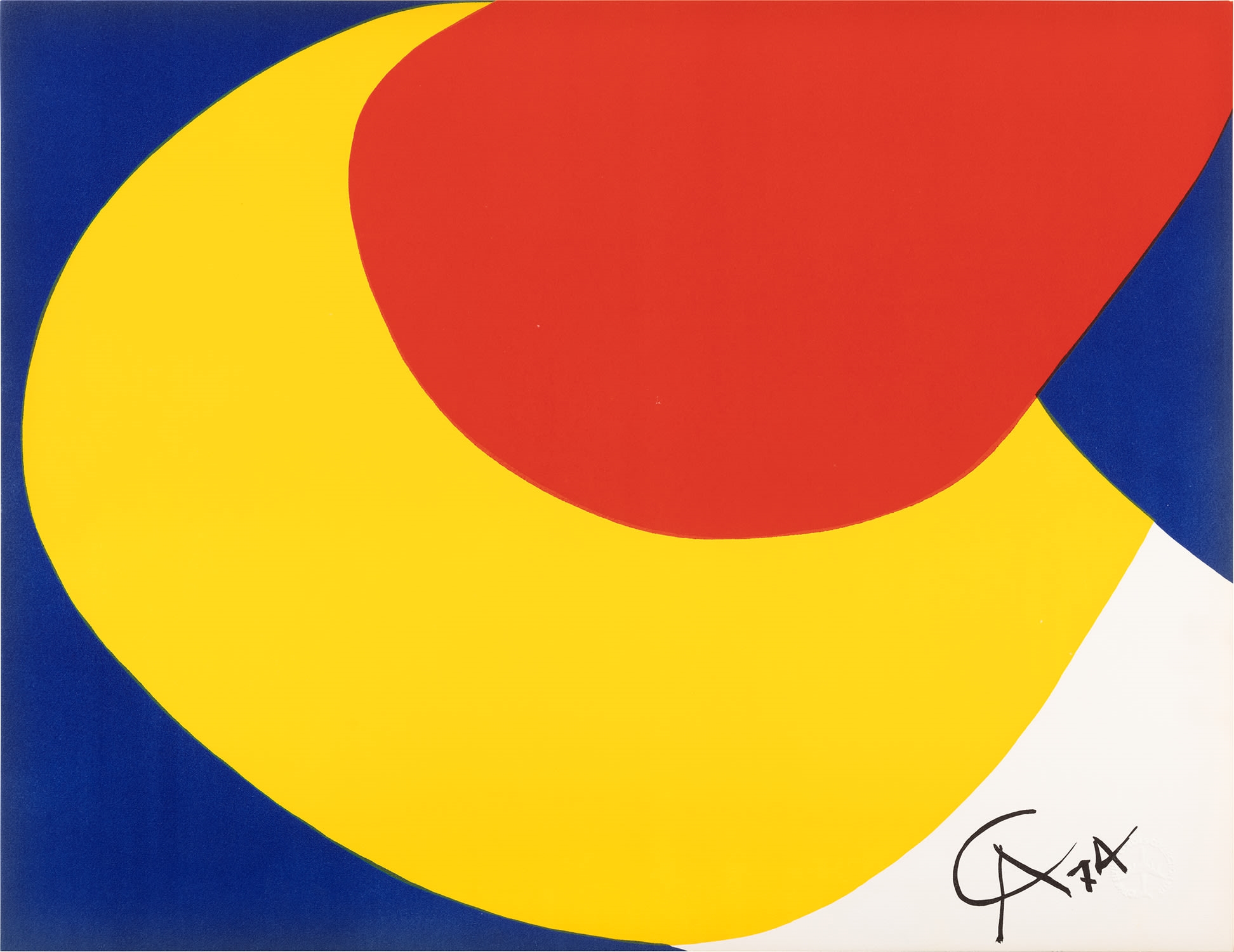 Alexander Calder | Flying Colors (1974) | MutualArt