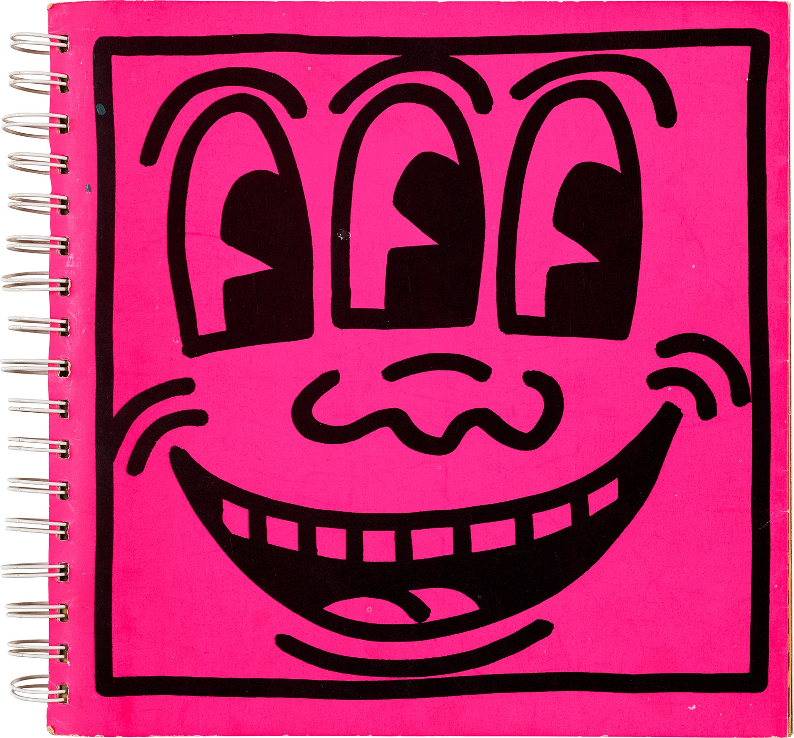 Keith Haring | Catalogue Dedication (1982) | MutualArt