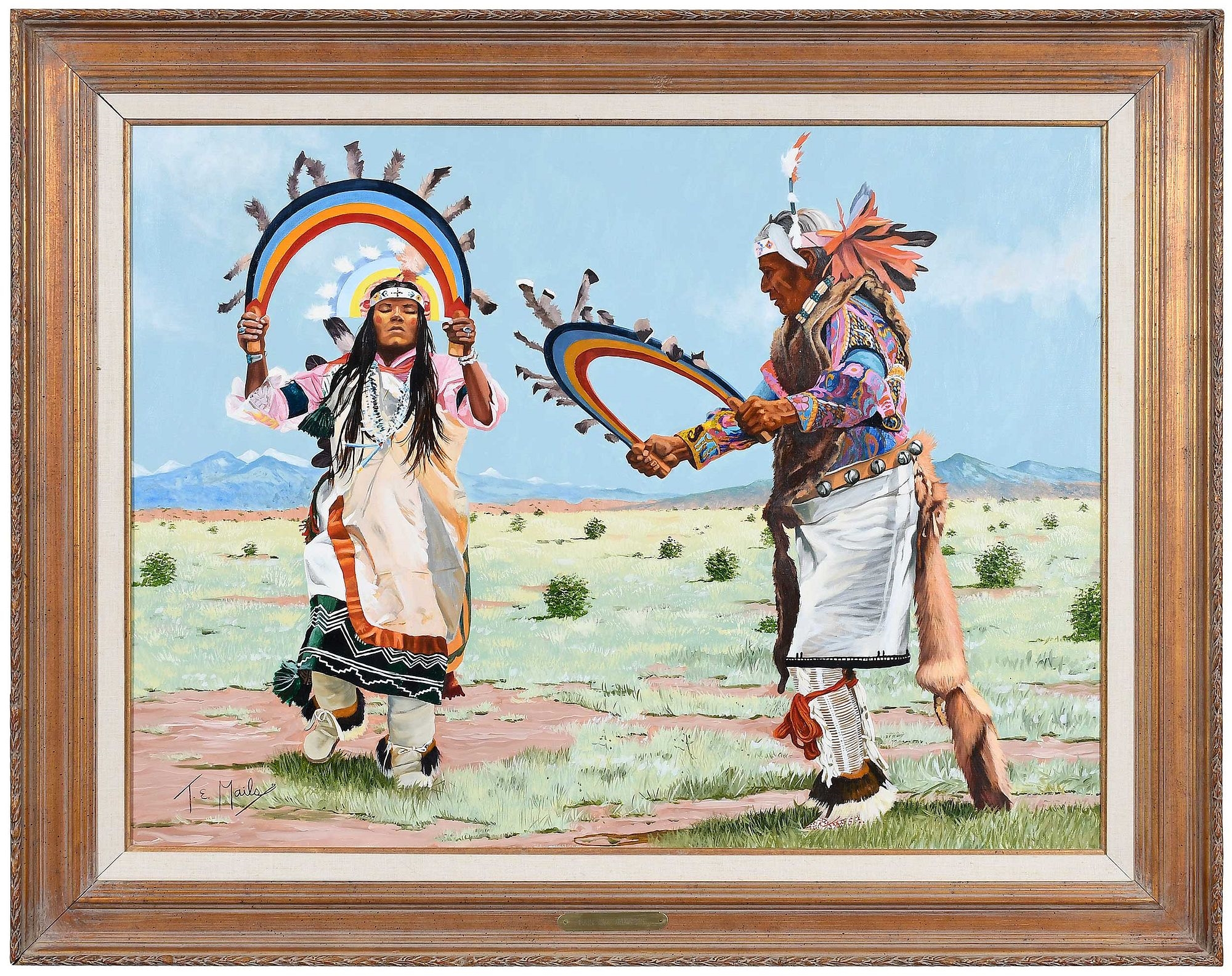 Thomas E. Mails | Rainbow Dancers | MutualArt