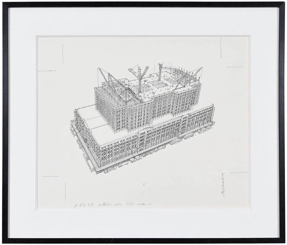David Macaulay | Skyscraper Construction (1980) | MutualArt