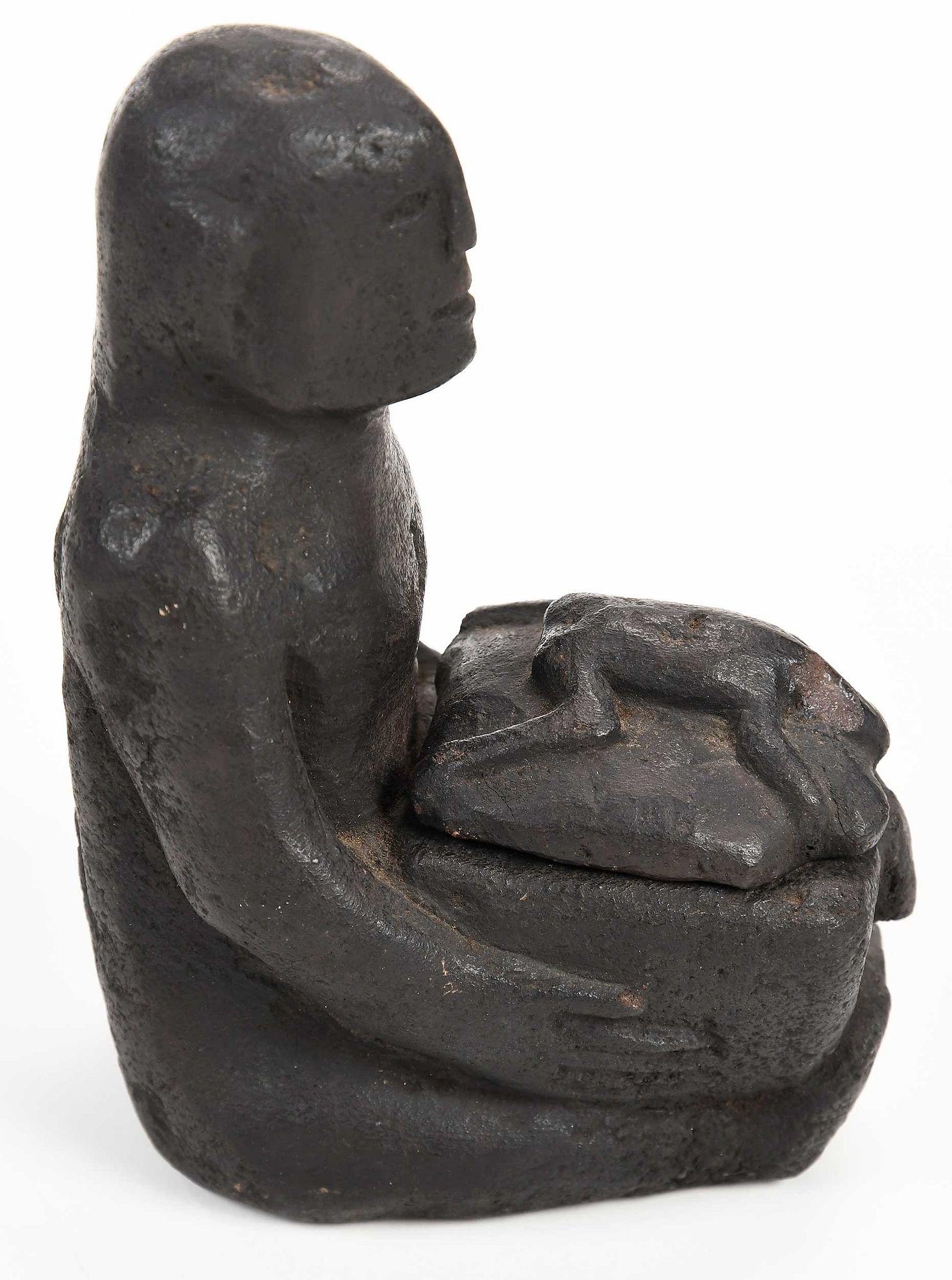 Philippine School | Carved Figure of Bulul | MutualArt