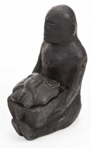 Philippine School | Carved Figure of Bulul | MutualArt