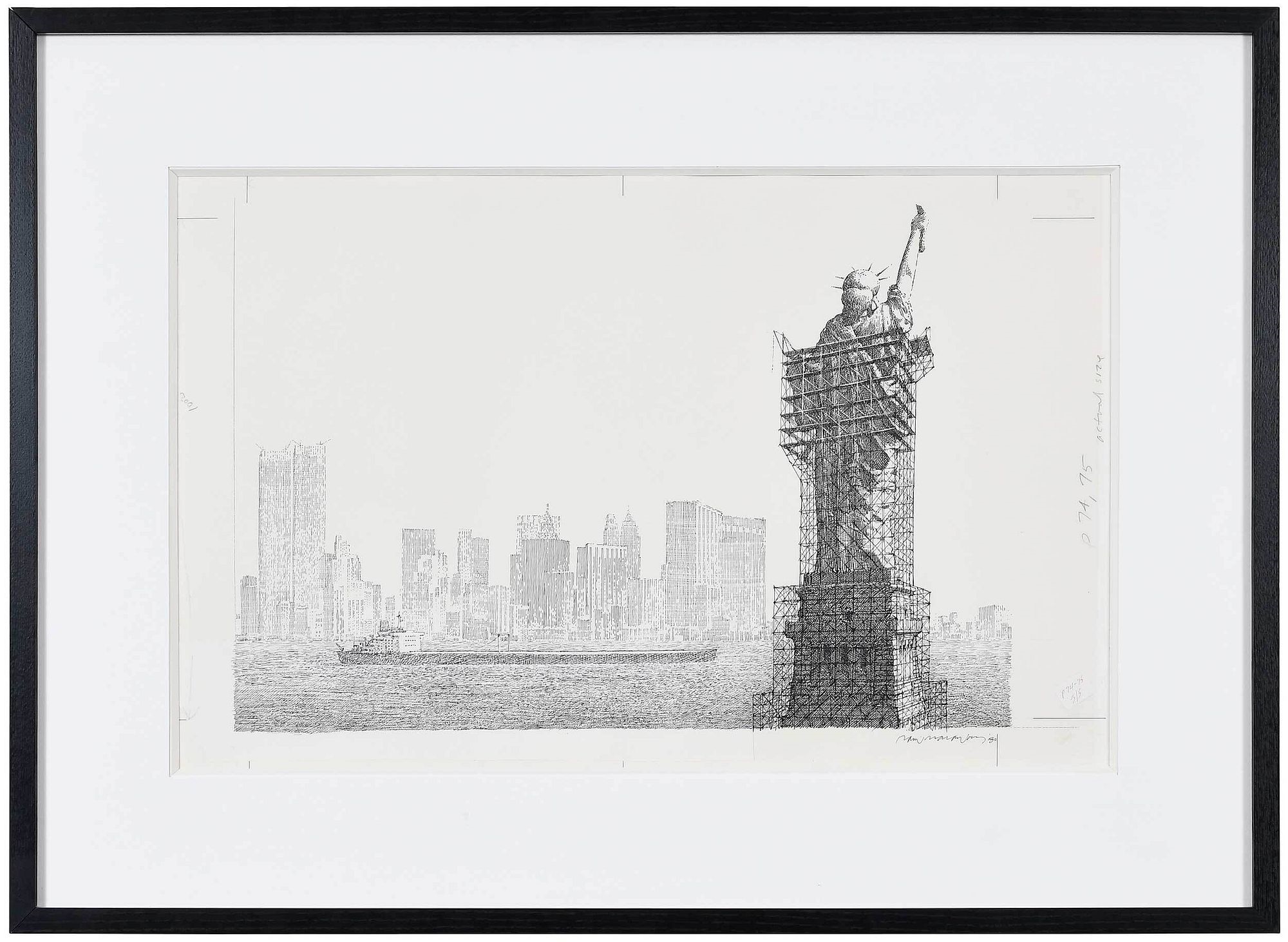 David Macaulay | Statue of Liberty (1980) | MutualArt