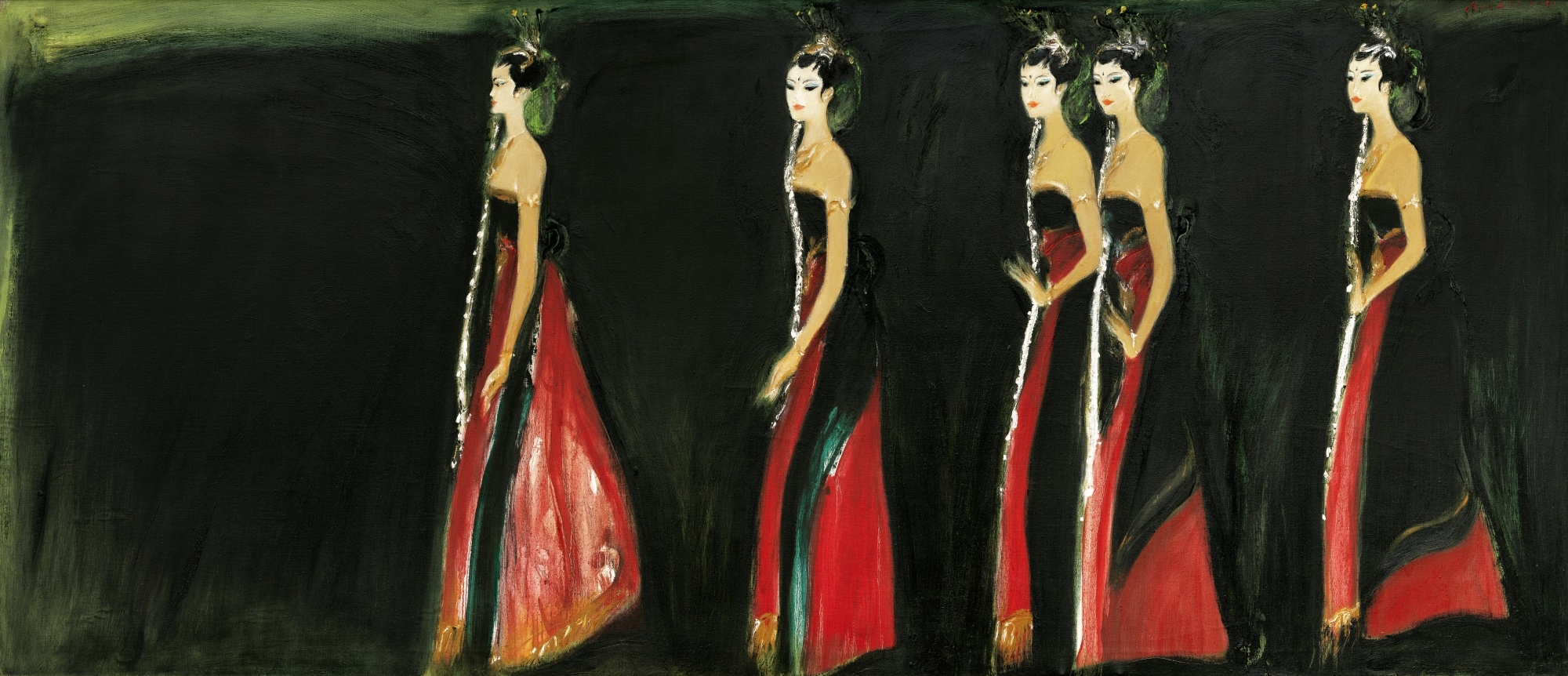 Srihadi Soedarsono | Bedoyo ketawang: The sacred court dance | MutualArt