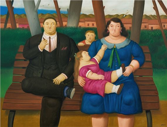Fernando Botero | A Family | MutualArt