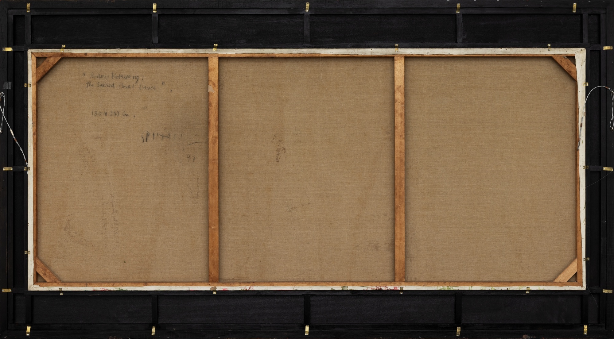 Srihadi Soedarsono | Bedoyo ketawang: The sacred court dance | MutualArt