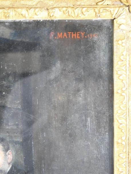 Paul Mathey | Portrait d'un médecin à son bureau (1903) | MutualArt