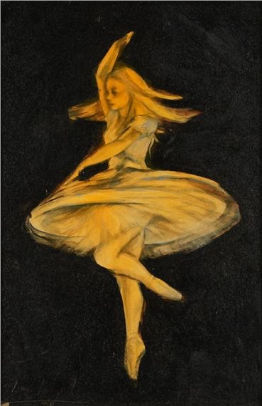 Dame Laura Knight | Study of a dancing ballerina | MutualArt