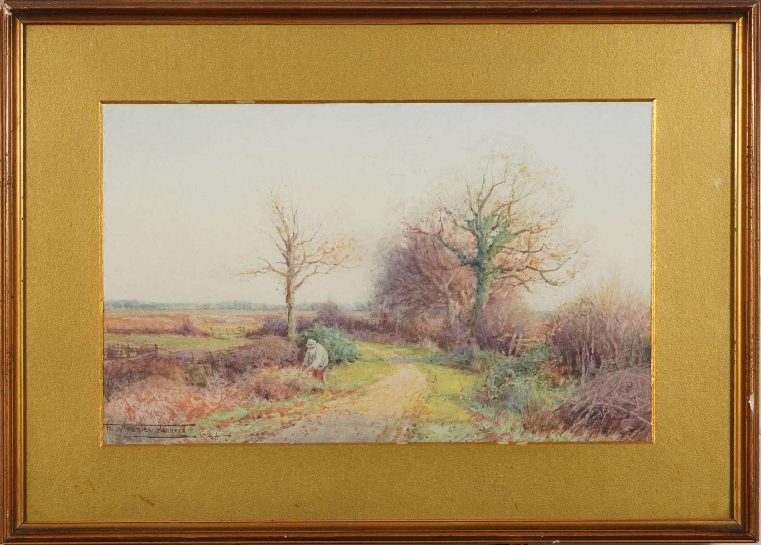 Henry John Sylvester Stannard | Rural landscapes with figures on ...