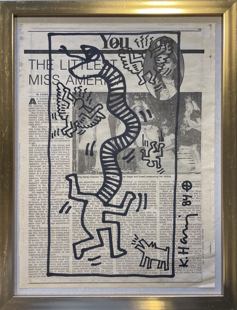 Keith Haring | Daily News 1984 II (1984) | MutualArt