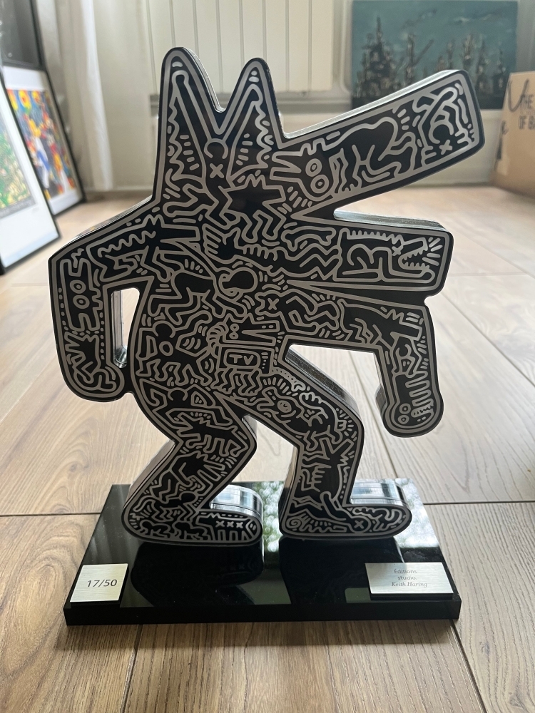 Keith Haring | Barking dog | MutualArt