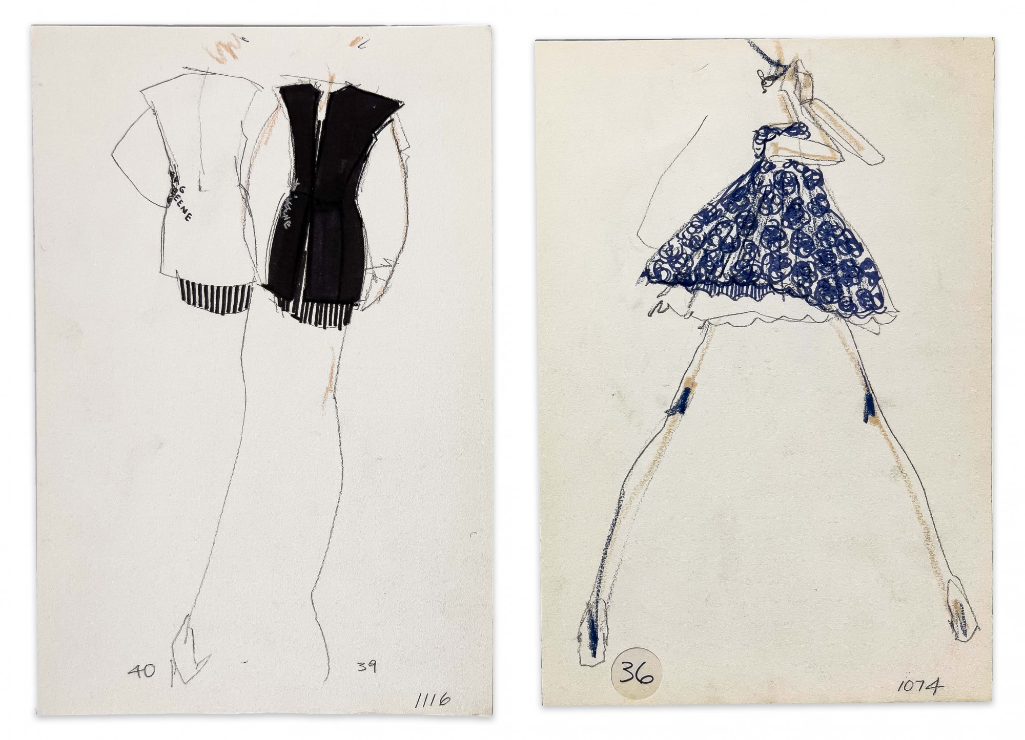 Joe Eula | 11 Joe Eula for Geoffrey Beene | MutualArt