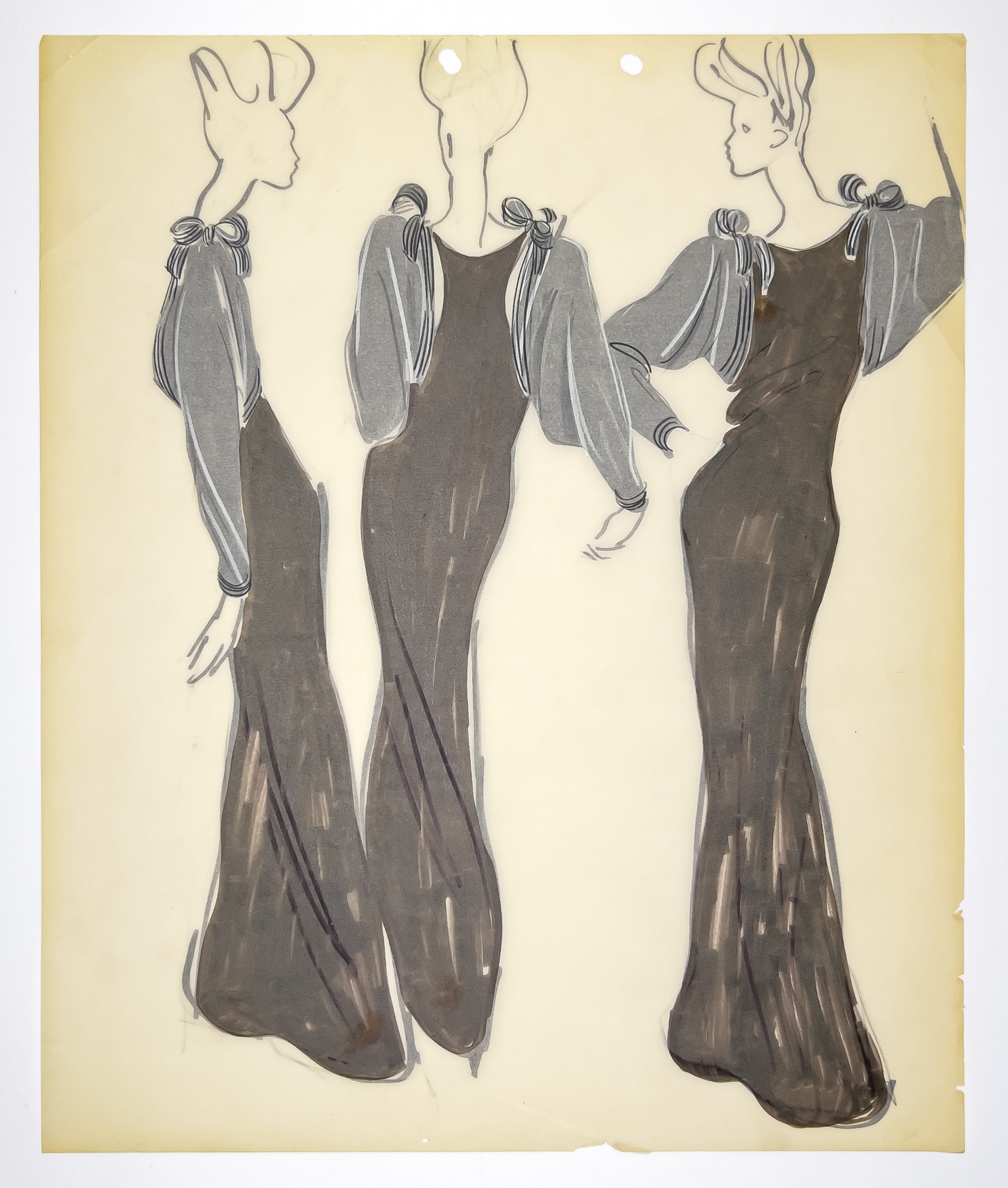 Joe Eula | Illustration for Geoffrey Beene | MutualArt