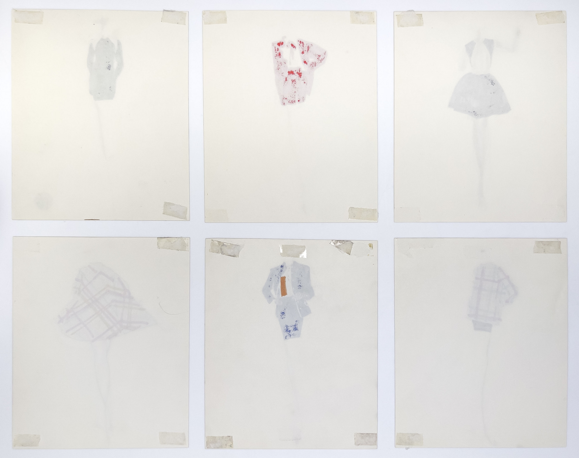 Joe Eula | 10 Illustrations for Geoffrey Beene | MutualArt