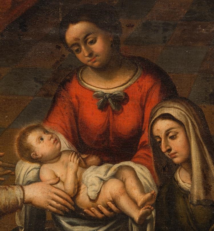 Colonial School, 17th century | Birth of the Virgin Mary (17th Century ...