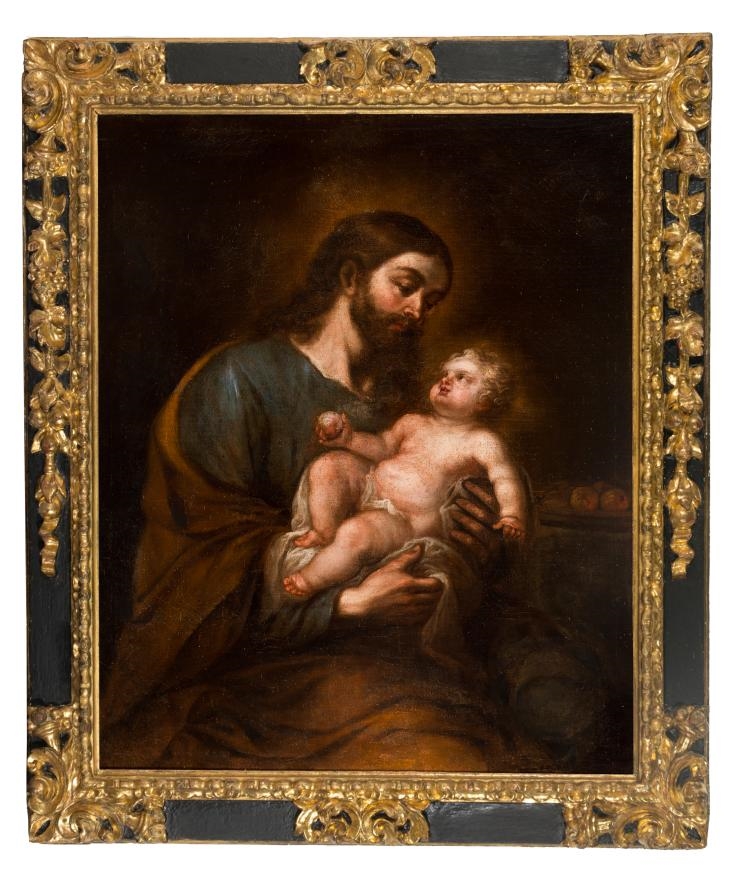 Alonso Cano | A Saint Kneeling Before a Cross | MutualArt