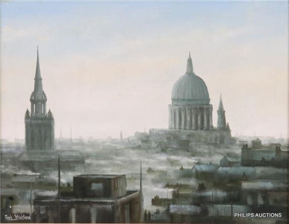 Jack Strickland | View City of London St.Pauls. | MutualArt