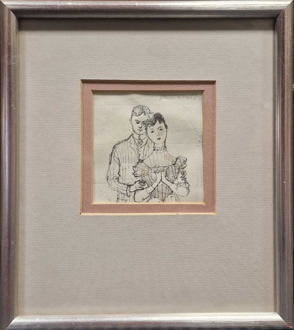 John Stanton Ward | Portrait of a man and woman in an embrace | MutualArt