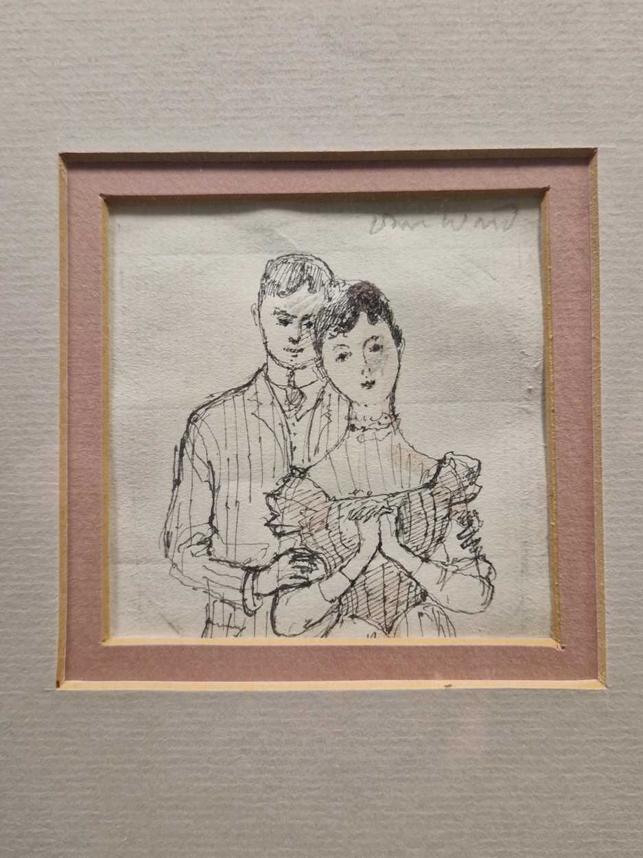 John Stanton Ward | Portrait of a man and woman in an embrace | MutualArt