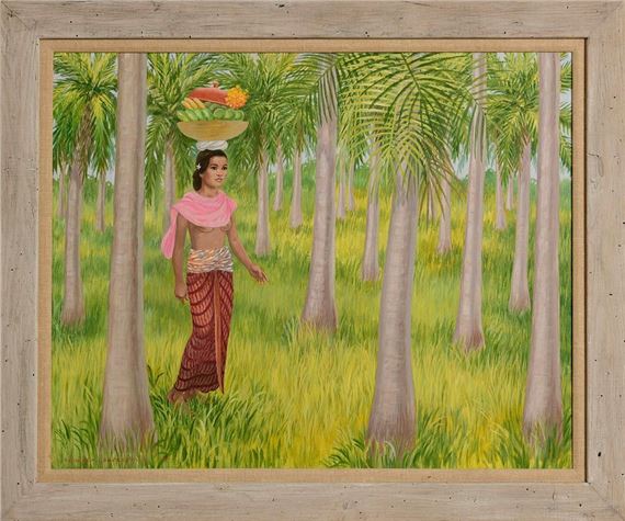 Charles Baskerville | The Coconut Plantation (1969) (1969) | MutualArt