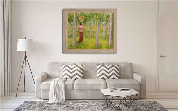 Charles Baskerville | The Coconut Plantation (1969) (1969) | MutualArt